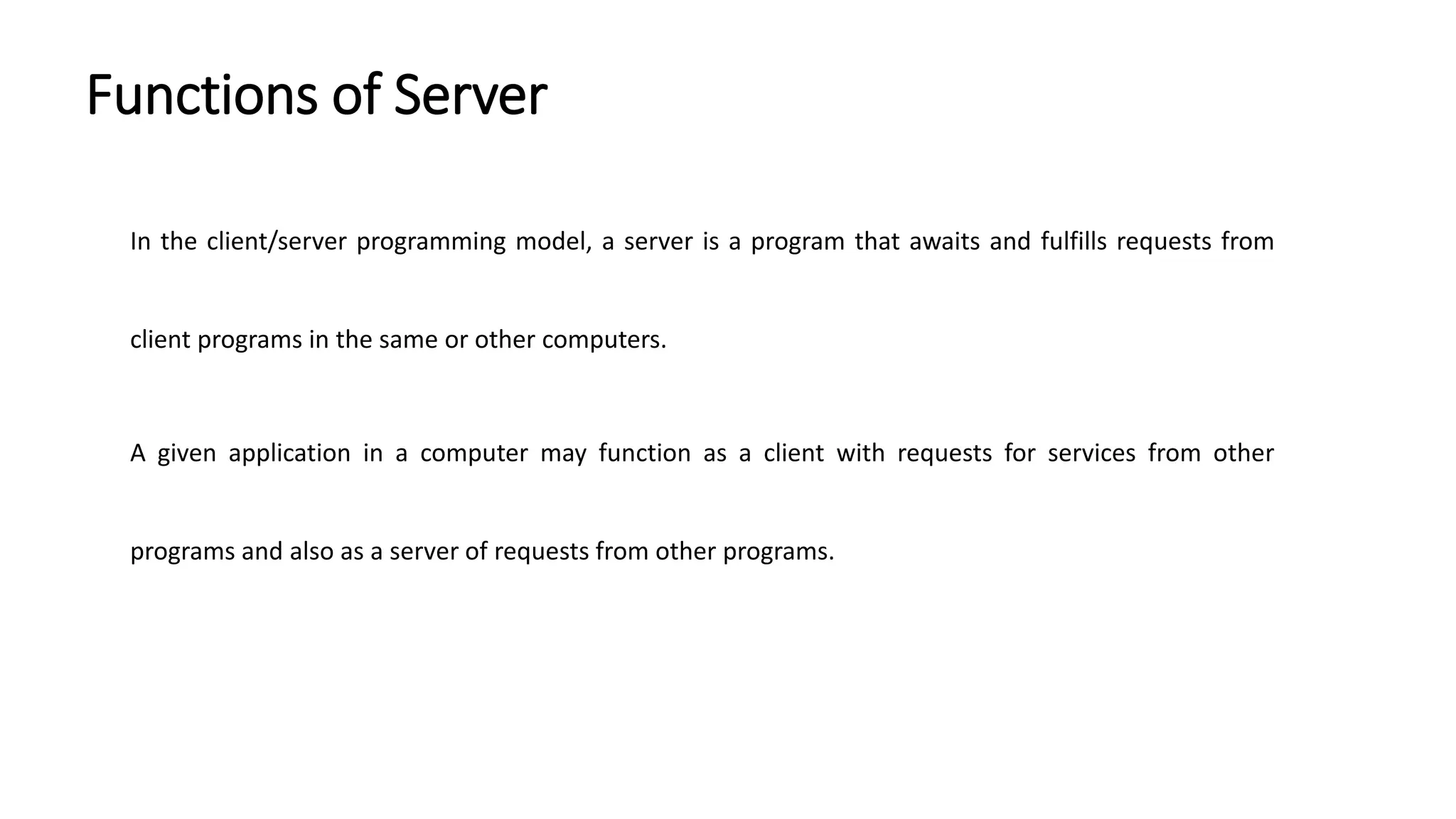 Server its functions and types.pptx