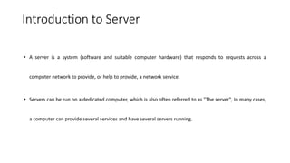 Server its functions and types.pptx