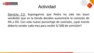 los porcentajes en la vida cotidiana y el trabajo | PPTX
