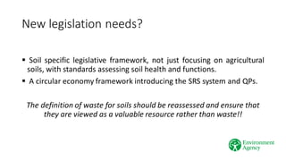 The problem with waste soil: Are soil banks the answer? | PPT