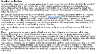 2.2. Words to describe feelings (3rd course)..pptx | Science