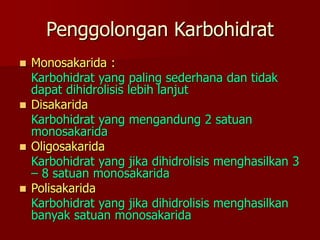 2. karbohidrat.ppt kimia organik analisis | PPT