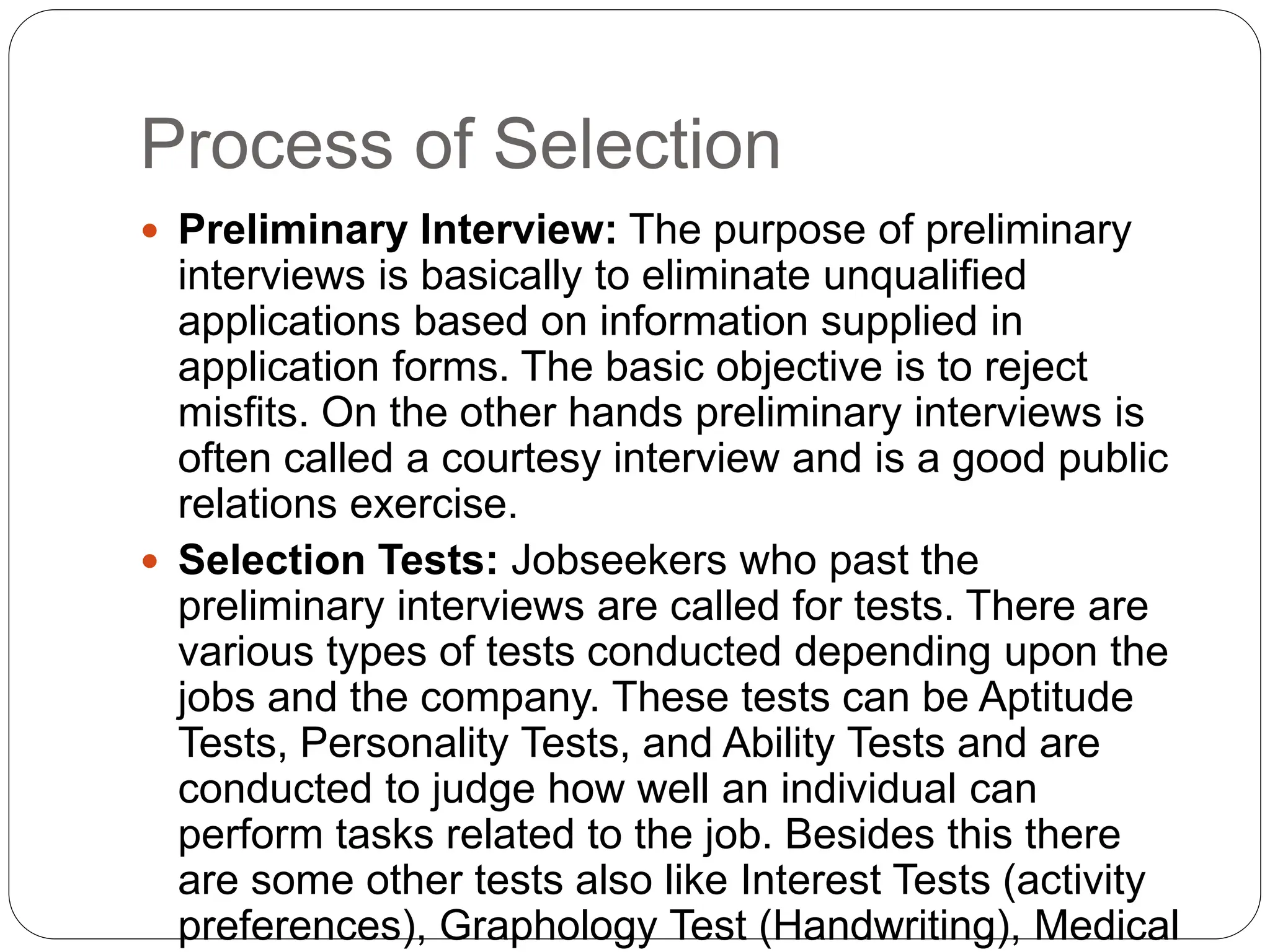 Recruitment process details basis on HRM study.pptx