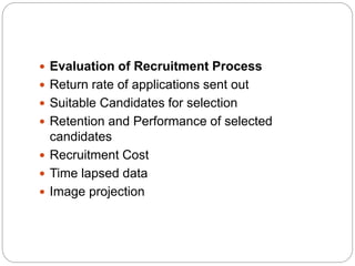 Recruitment process details basis on HRM study.pptx