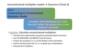 2. Unconstrained Multiplier Analysis.pptx