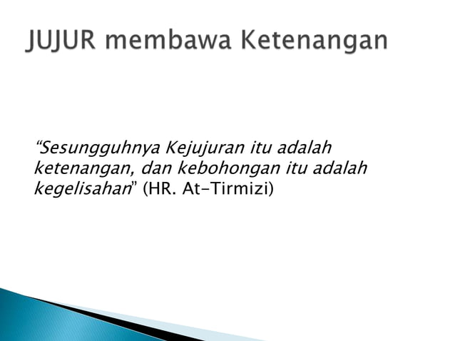 2. pendidikan karakter JUJUR - pelatihan.ppt