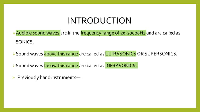 Sonic and ultrasonic instruments in periodontology.pptx | Oral care ...
