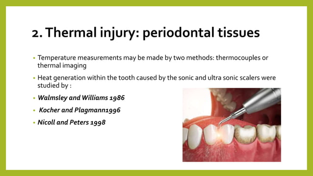 Sonic and ultrasonic instruments in periodontology.pptx | Oral care ...