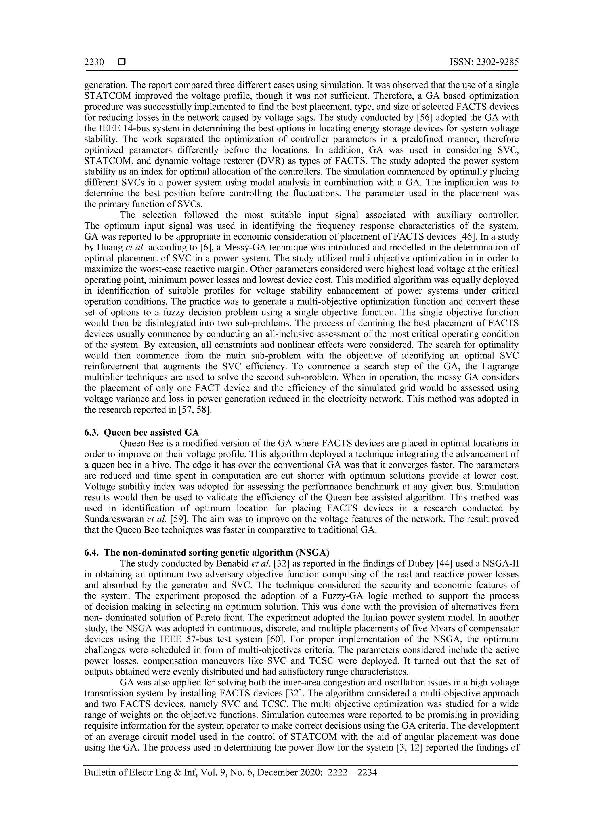 Application Of Static Synchronous Compensator And Energy Storage System