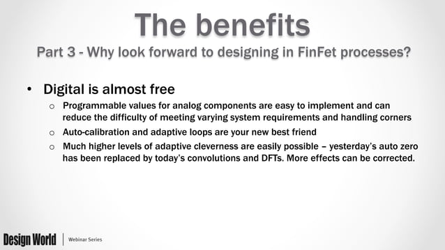 Analog Mixed Signal Design In Finfet Processes Pdf Technology And Computing