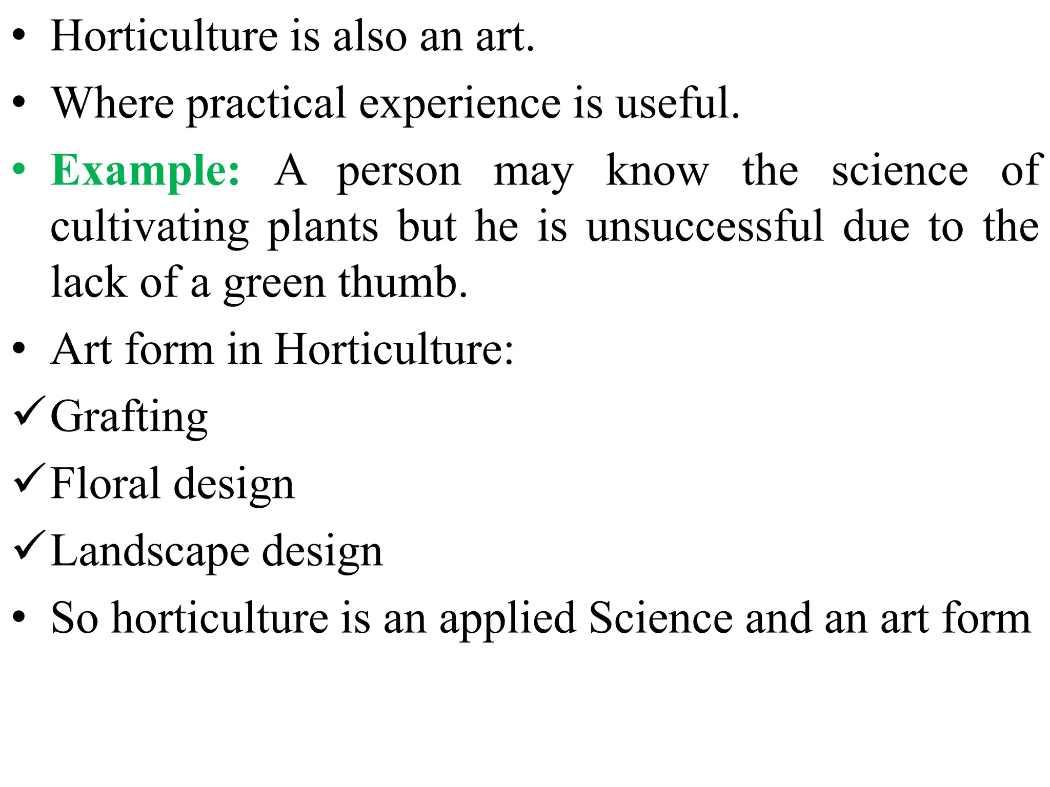 Definition and branches of Horticulture.pptx