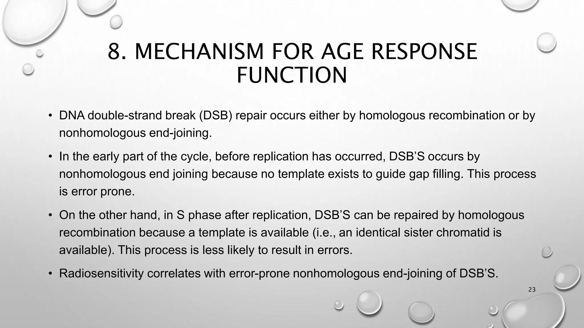2. Radio sensitivity and cell age in the mitotic cycle.pptx