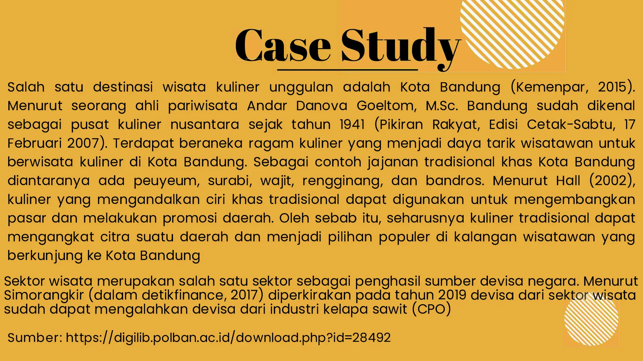 Thematic Kuliner Tourism di Wilayah Indonesia dan Dunia | PDF