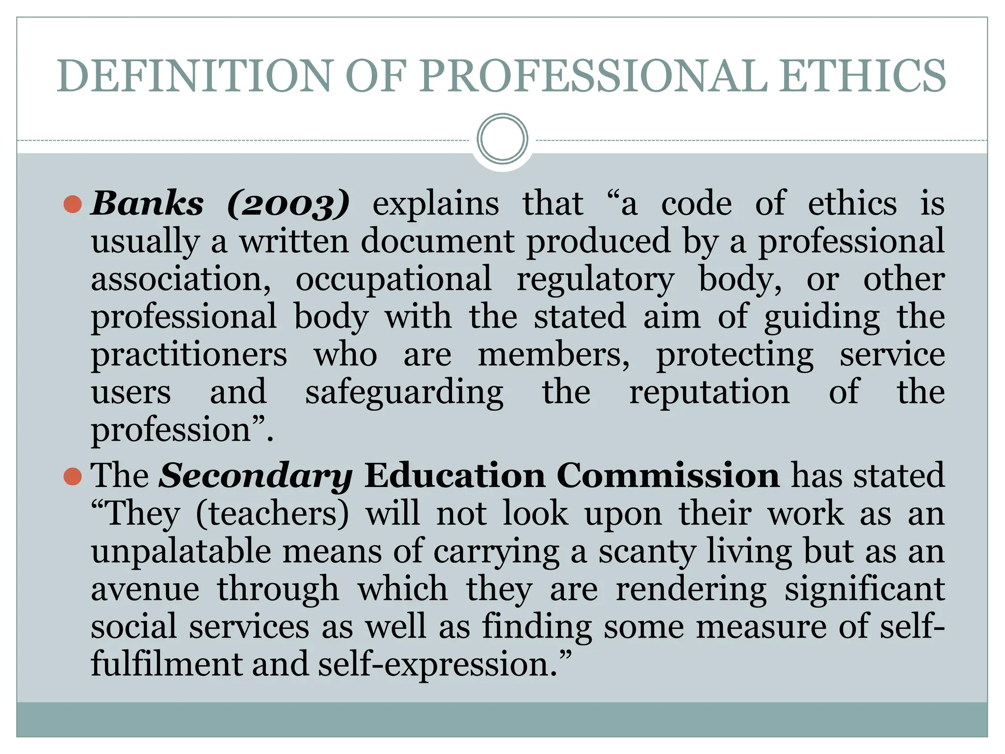 2. Principle and Significance of professional ethics.pptx