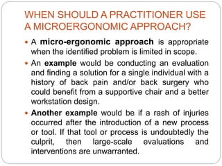 2. ERGONOMICS.ppt,,,,,,,,,,,,,,,,,,,,,,,,, | PPT
