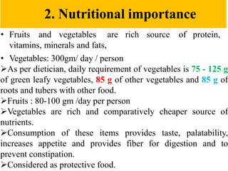 2. Importance, Scope, national policies of horticulture and constraints [Autosaved].pptx