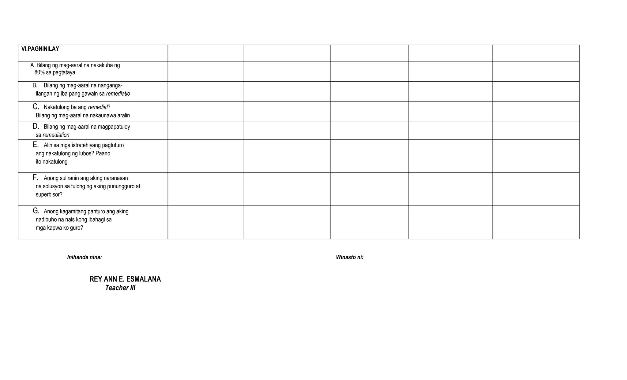 2nd Quarter DLL in Fillipino 8 -Linggo 2 | DOCX