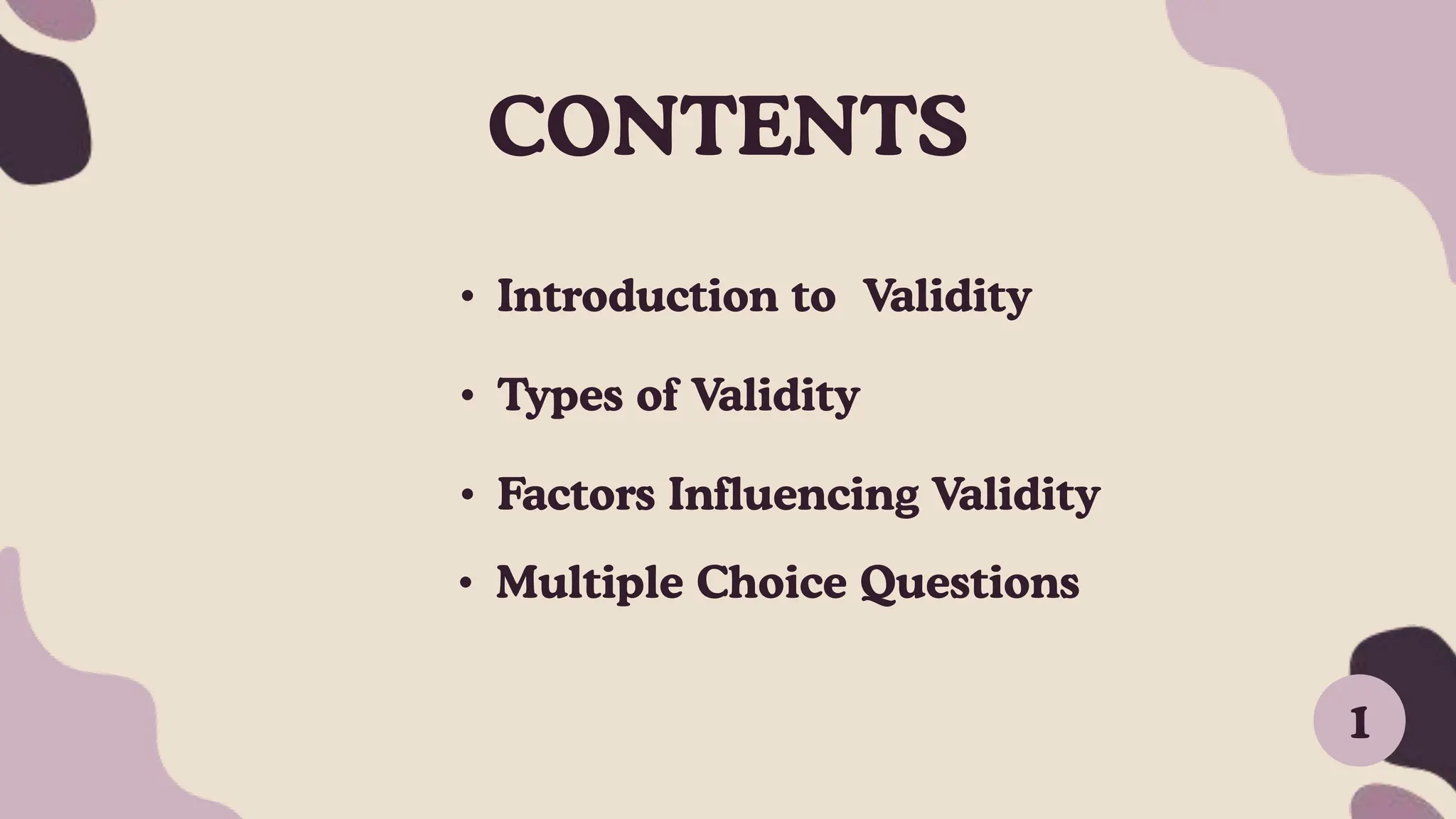 2.3. Types of Validity in assessment and education | PPTX