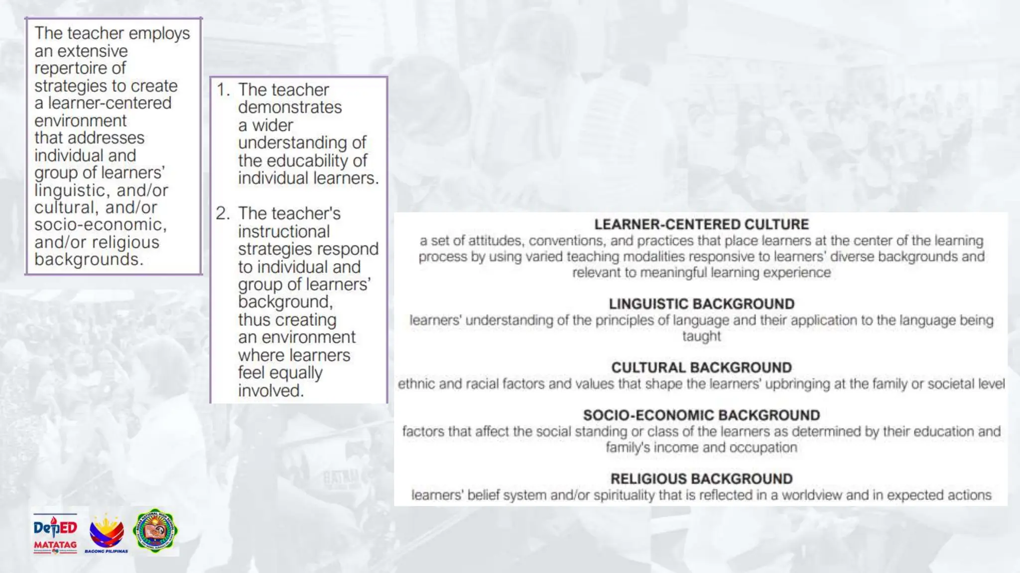 Classroom Observable Indicators 2023-2024.pptx