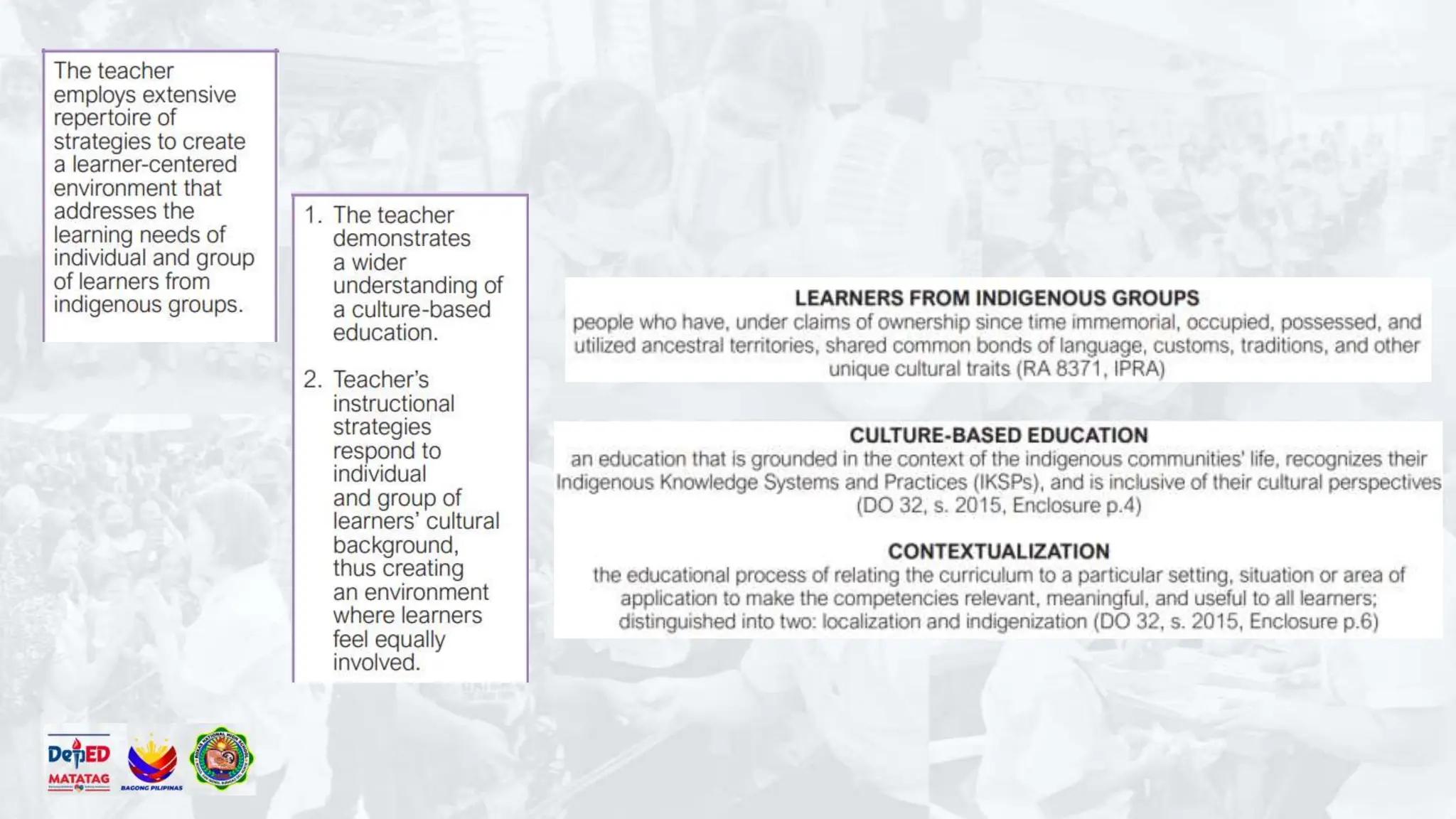 Classroom Observable Indicators 2023-2024.pptx