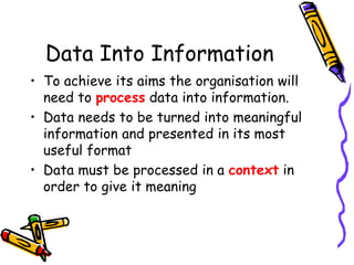 Data and Information Details and Differences | PPT