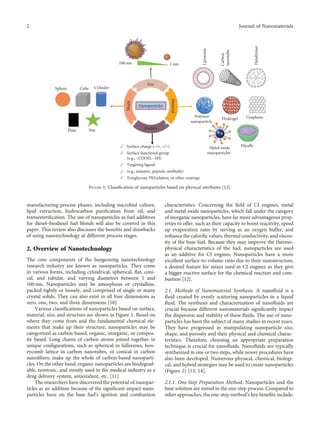 Utilization of Nanotechnology and Nanomaterials in Biodiesel Production and Property Enhancement ...
