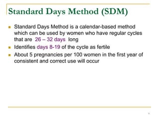 2. Natural FP methods.ppt natural family plans | PPT
