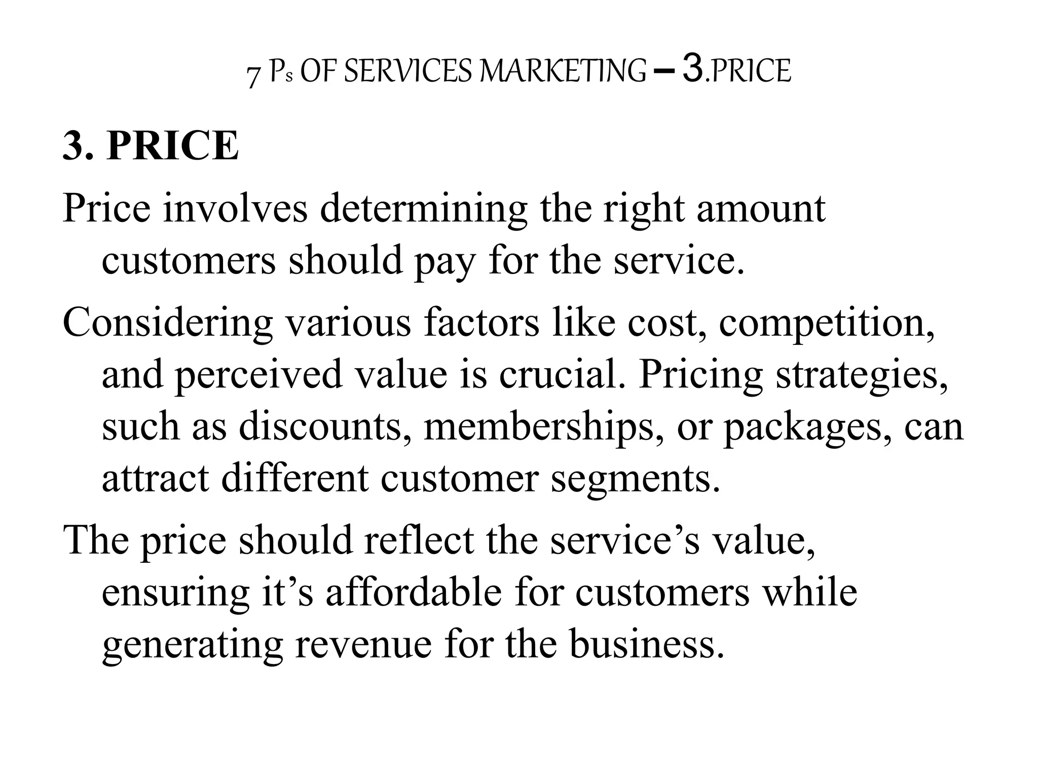 7 Ps of Services Marketing - The traditional 4 Ps and the additional 3 ...
