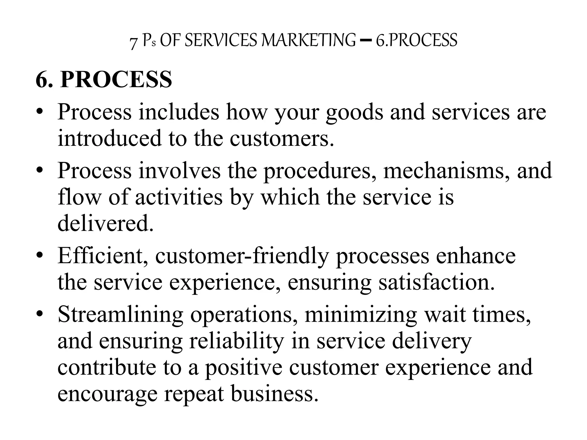 7 Ps of Services Marketing - The traditional 4 Ps and the additional 3 ...