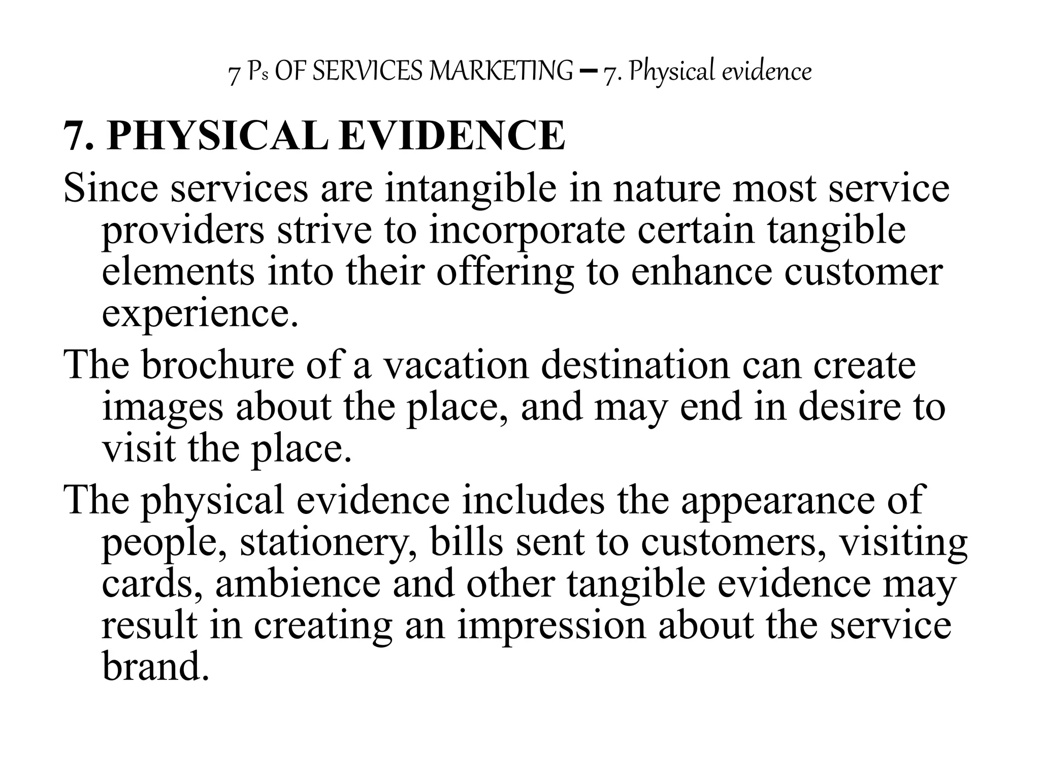 7 Ps of Services Marketing - The traditional 4 Ps and the additional 3 ...