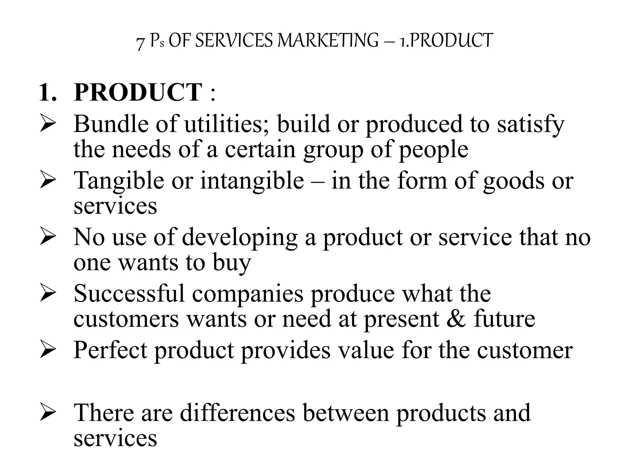 7 Ps of Services Marketing - The traditional 4 Ps and the additional 3 ...