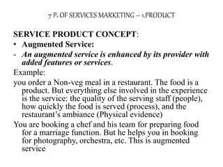 7 Ps of Services Marketing - The traditional 4 Ps and the additional 3 ...