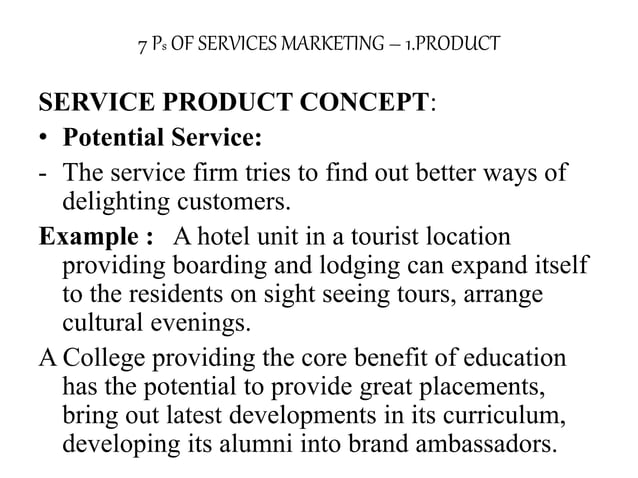 7 Ps of Services Marketing - The traditional 4 Ps and the additional 3 ...