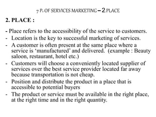 7 Ps of Services Marketing - The traditional 4 Ps and the additional 3 ...