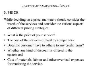 7 Ps of Services Marketing - The traditional 4 Ps and the additional 3 ...