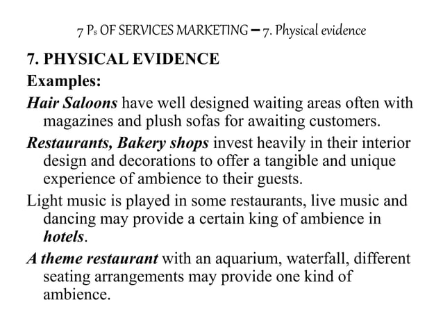 7 Ps of Services Marketing - The traditional 4 Ps and the additional 3 ...