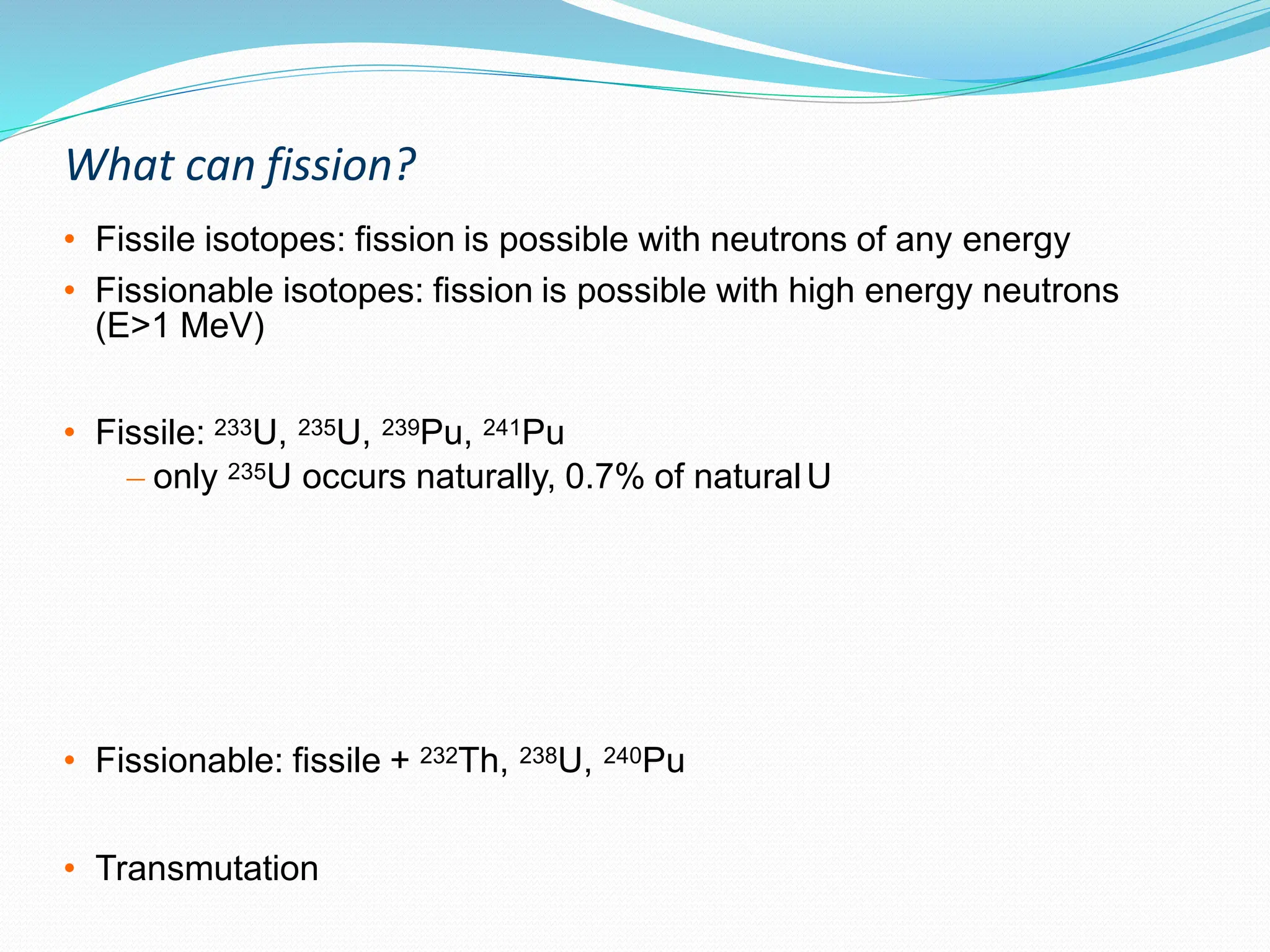 Introduction to nuclear reactor fuel and material | PPTX