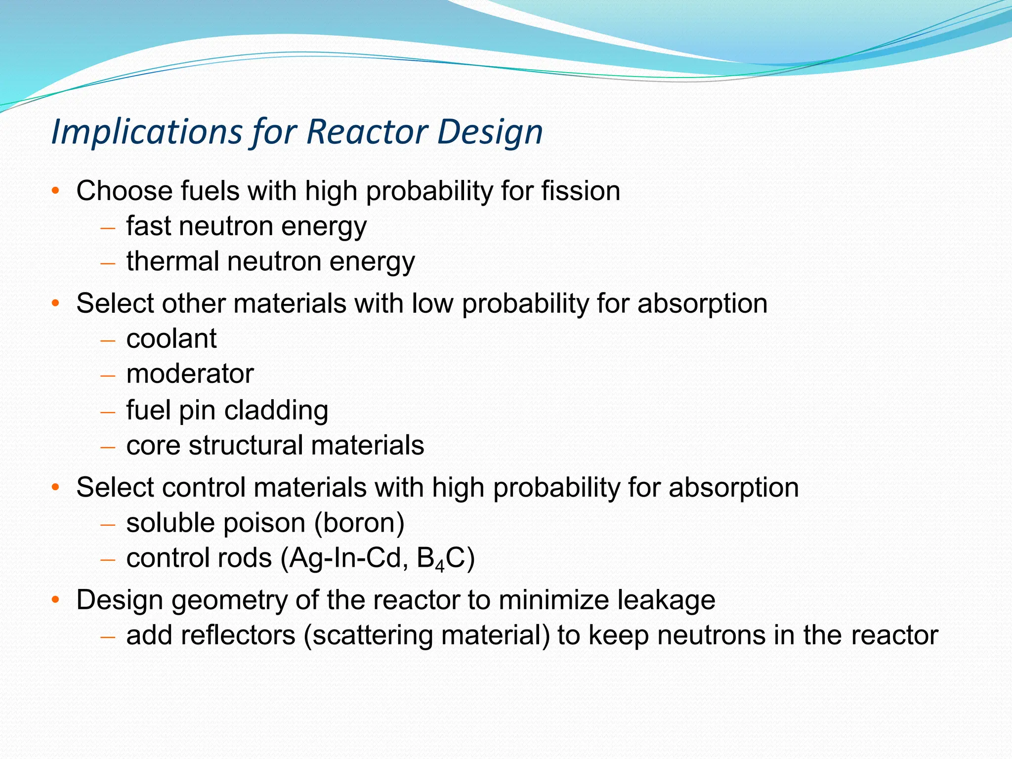 Introduction to nuclear reactor fuel and material | PPTX