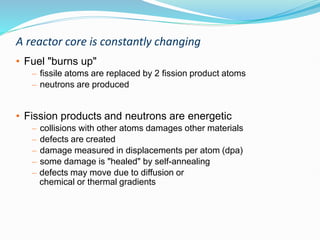 Introduction to nuclear reactor fuel and material | PPTX