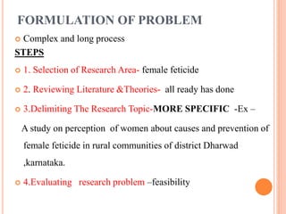 2.FORMULATION OF RESEARCH STATEMENT &OBJECTIVES.pptx