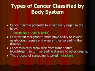 2.Enumerating malignancies of various systems.ppt