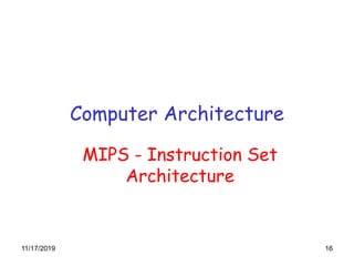 2. ALU and MIPS Arcitecture introduction.pdf