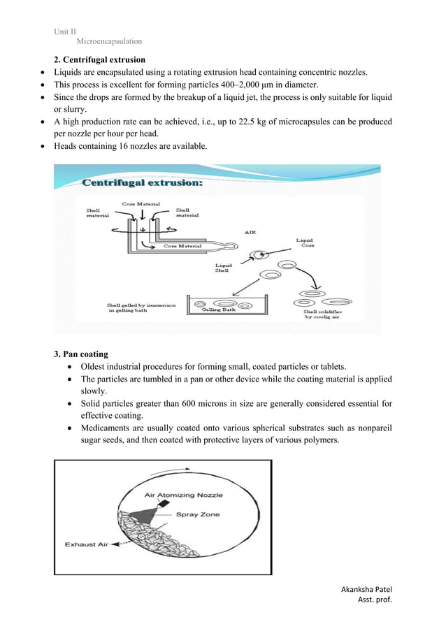 unit 2. various approaches on Microencapsulation.pdf
