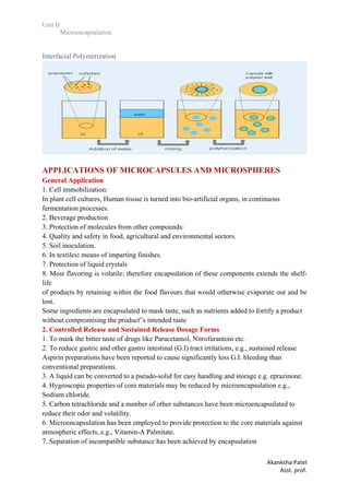 unit 2. various approaches on Microencapsulation.pdf
