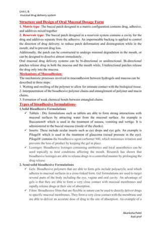 Mucosal drug delivery system.pdf