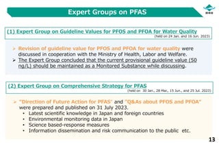 OECD Global Forum on the Environment dedicated to Per- and ...