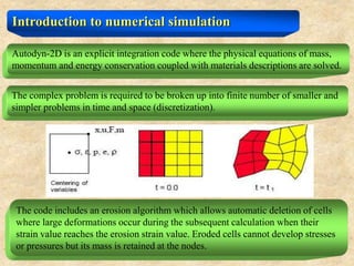 numerical investigation of projectiles penetration.ppt