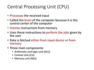 2. Functional Components of Computing System.pptx