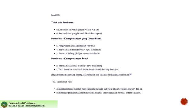 SARJANA FISIOTERAPI - GANGGUAN AKTIVITAS FUNGSIONAL.pptx