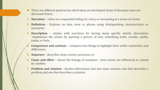 2. 2 Power Point- Describes a written text as connected discourse ...